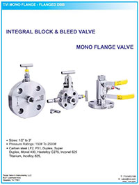 Texas Valves & Instruments, LLC. Documents - Brochures - Catalogs ...